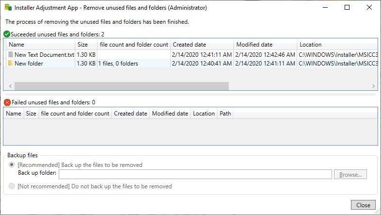 InstallerAdjustApp-0.7.1-result-remove-unused-files-en – nishy software (en)