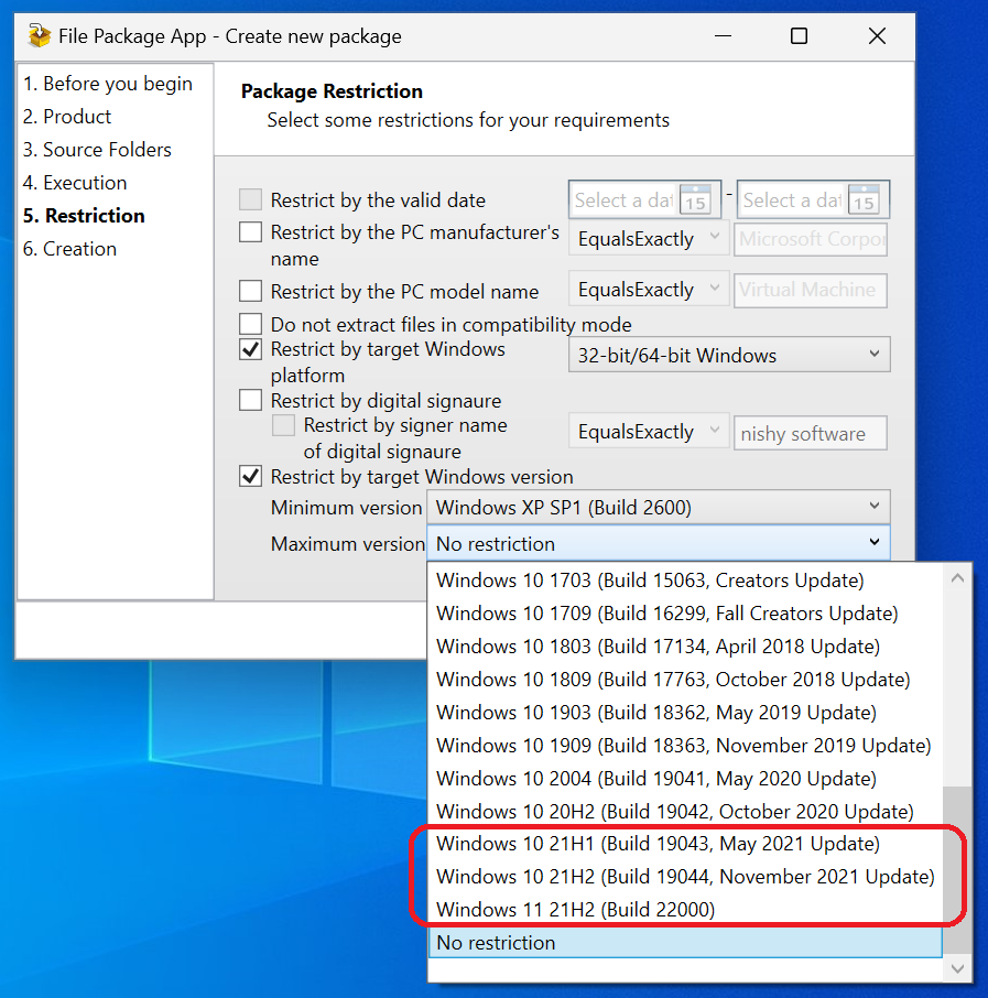 File Package App 1.1.0 – nishy software (en)
