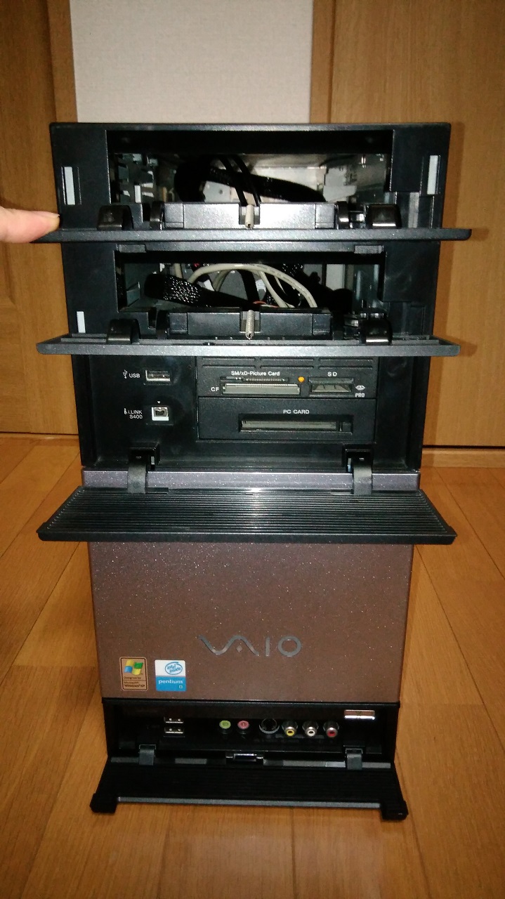 VAIO RC (type R)のケースで最新PC(Z390、第9世代CPU)を組み立てる#8 フロントUSB Type-C (USB 3.1 ...