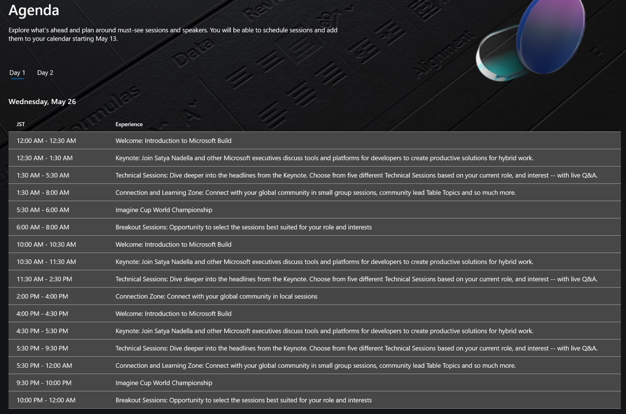 Microsoft Build 2021公式ページの更新と参加登録の開始 – nishy software (ja)