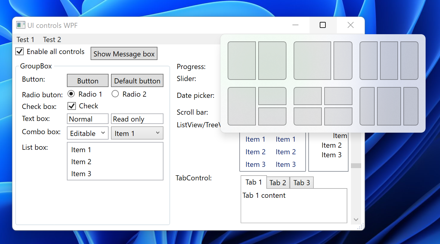 Windows 11でのウィンドウの形状とコントロールの形状 ♯1 – nishy software (ja)