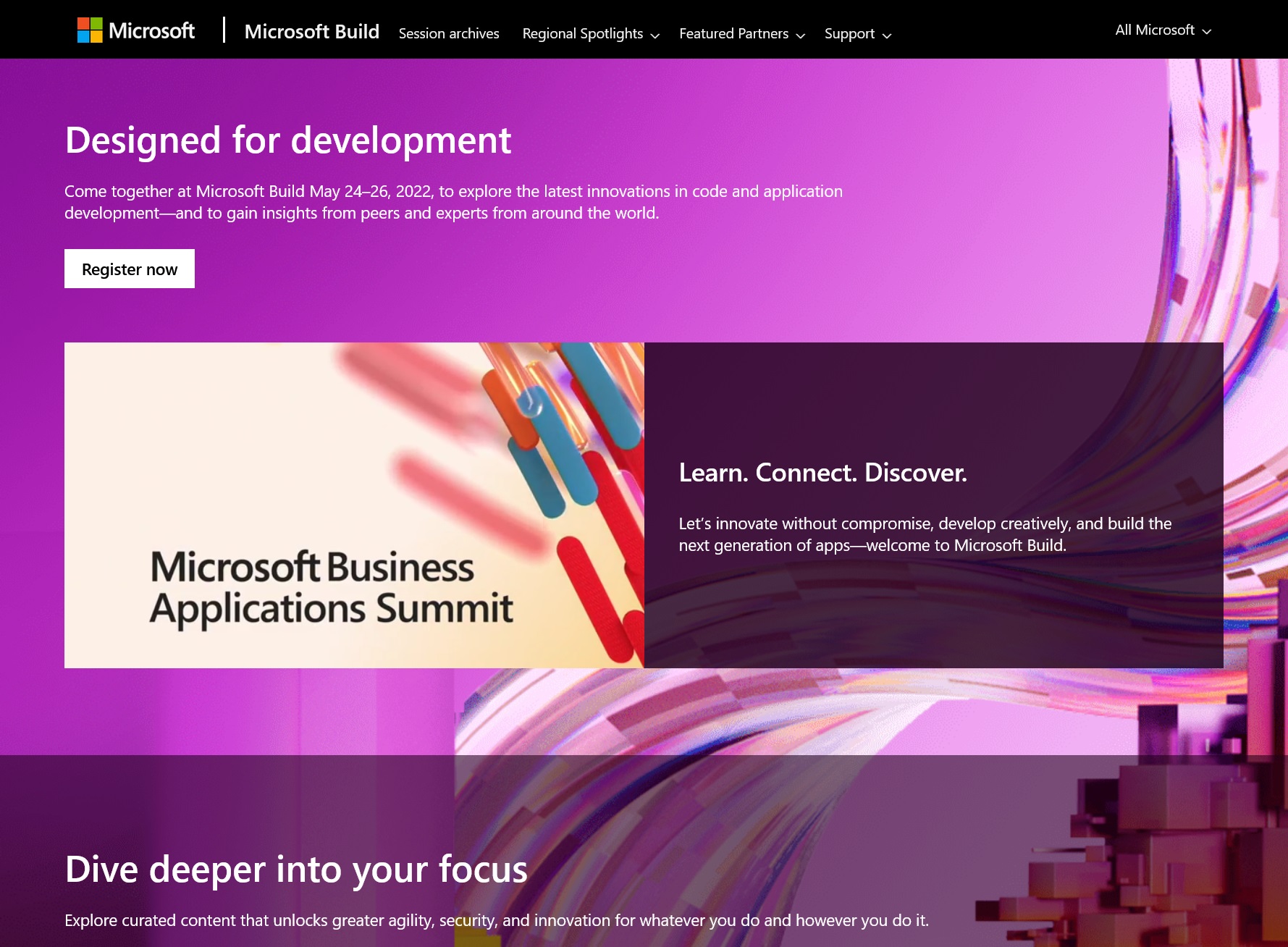 Microsoft Build 2022の登録ページのフライング公開 – nishy software (ja)