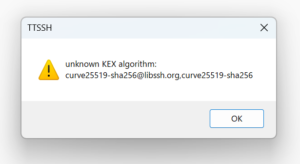 お名前.com レンタルサーバー(RS)にSSH接続 #4 – TeraTermとcurve25519-sha256 – nishy software (ja)