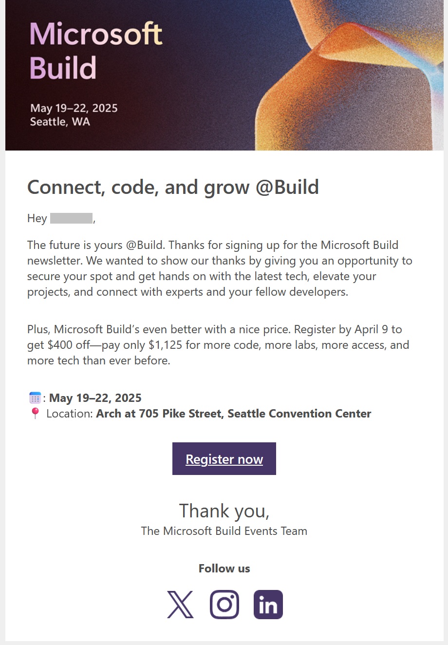 Microsoft Build 2025の参加登録が始まった – nishy software (ja)