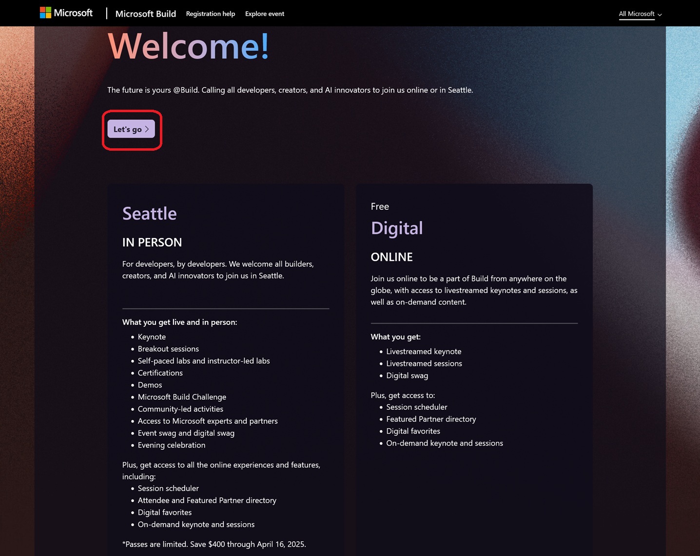 Microsoft Build 2025の参加登録 – nishy software (ja)